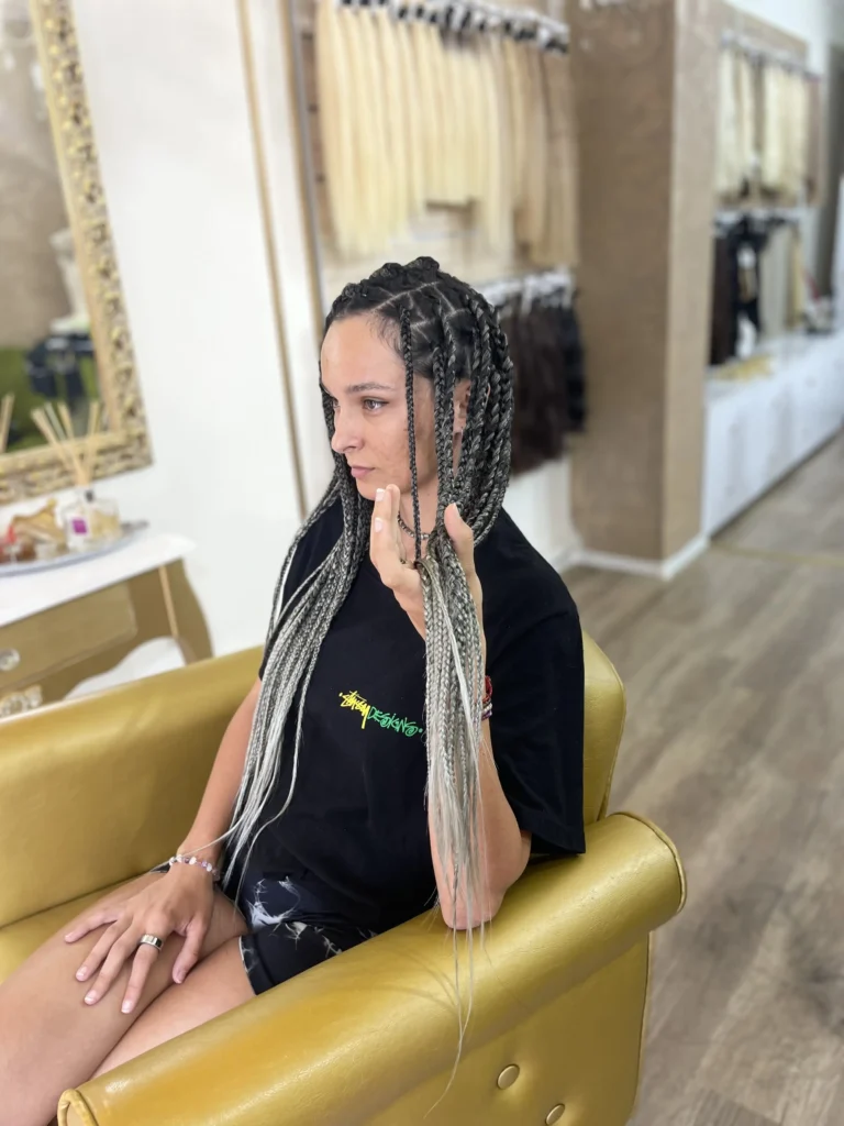 Curs Codite afro fara nod (Knotless braids) - Academia de Impletituri ...